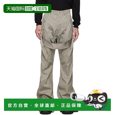 1h可退 香港直邮rick owens 瑞克 欧文斯 男士 灰色 Tower Megast