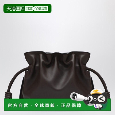 香港直邮LOEWE 罗意威 女士 Flamenco 迷你巧克力色手包 A411FC2X