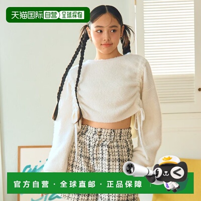 1h可退 日本直邮LOVETOXIC 女装 宽松版型 针织衫 抽绳设计 可调