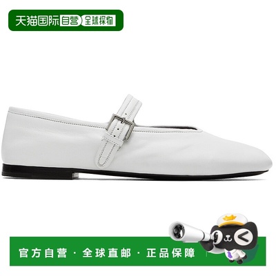 1h可退 香港直邮潮奢 The Row 女士 白色 Boheme 玛丽珍鞋 F1396N