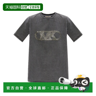 香港直邮MICHAEL KORS 女士T恤 MS551SC36A974 SS2025 灰色