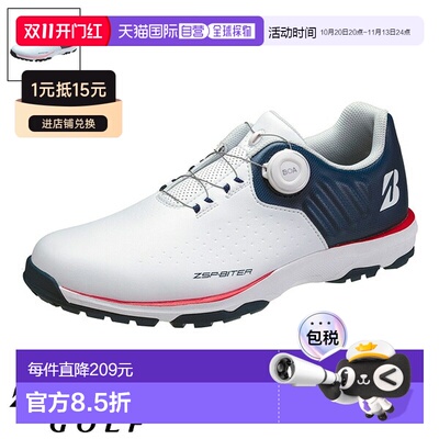 日本直邮BRIDGESTONE GOLF ZERO SPIKE VITERRA LIGHT 高尔夫鞋 S