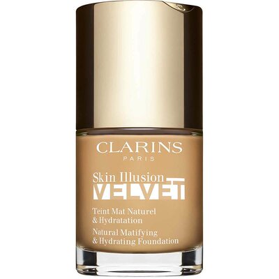 欧洲直邮CLARINS娇韵诗幻肤天鹅绒米色110.5W自然哑光粉底30ml