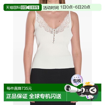 1h可退 香港直邮Self-Portrait 女士 蕾丝上衣上衣 PF25042TWHITE