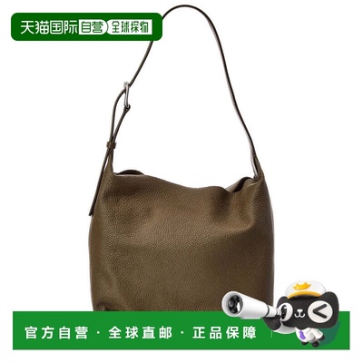 自营The Row Isa Leather Hobo Bag - green 美国奥莱直发