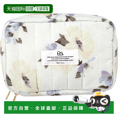 【日本直邮】[2025] Wpc. Patterns 防水绗缝小工具袋 Pivoine of