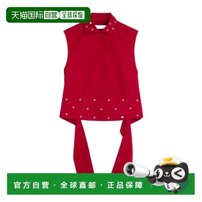 香港直邮OUR LEGACY 女士衬衫 W4252GLR AW2025 红色 无袖衬衫