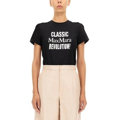 潮奢 MaxMara 麦斯玛拉 女士 EQUALS 时尚T恤 GERARD004010