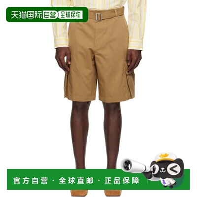 1h可退 香港直邮潮奢 Jacquemus 男士 黄褐色 La Croisiere 系列