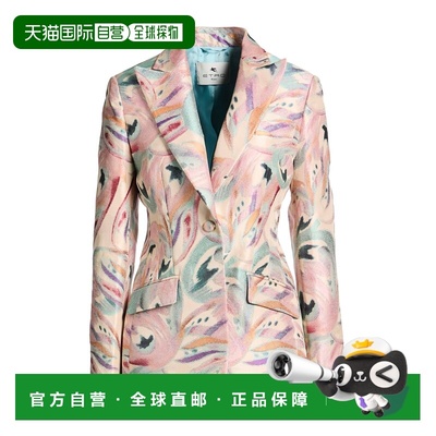 1h可退 香港直邮Etro 艾特罗 女士 西装外套 pink粉色 舒适时尚