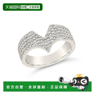 1h可退 【美国直邮】sterling forever 通用 戒指锆石