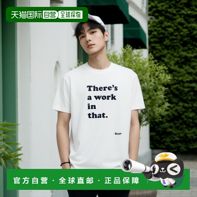 1h可退 日本直邮IG Ryan Gander 设计师印花男士T恤 23040155052