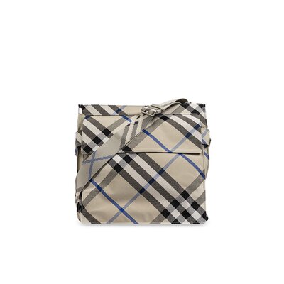 BURBERRY 男士手提包 8091815A3888LICHEN CO 灰色 Shopper bag