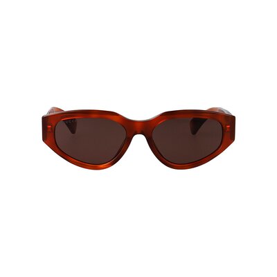 GUCCI 女士眼镜 GG1845SA002 CO 棕色 猫眼太阳镜