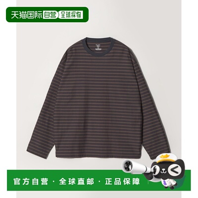 日本直邮Steven Alan 男士 有机棉条纹T恤 81121000009