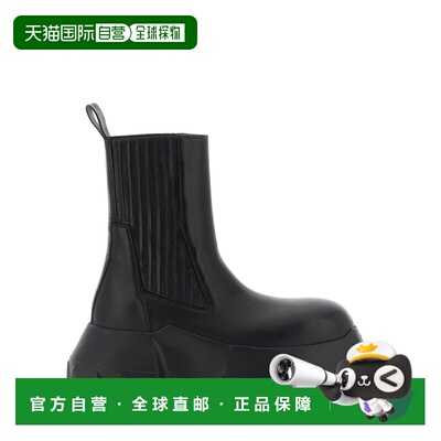 香港直邮RICK OWENS 女士靴子 RP02F5865LGYEC99 AW2026 黑色