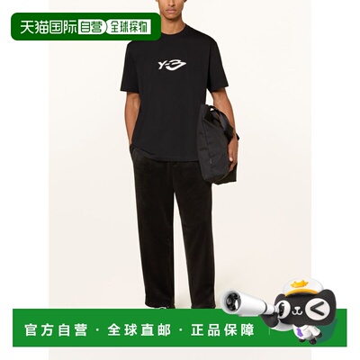 香港直邮Y-3 男士T恤 100321859913000 CO 花色 LIQUID LOGO T-sh