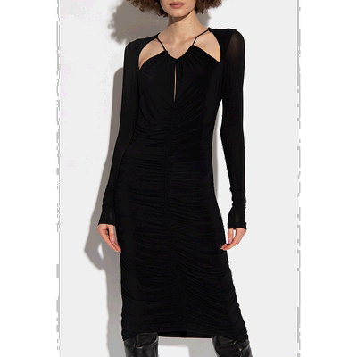 香港直邮ISABEL MARANT 女士半身裙包臀裙 RO0180FAA3K14IBLACK
