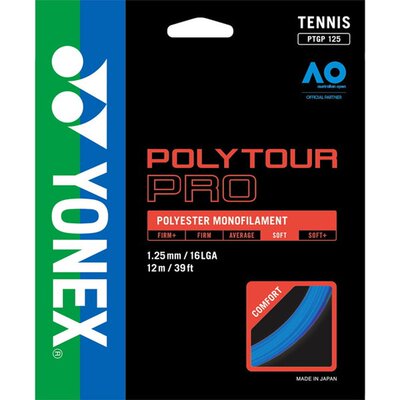 日本直邮YONEX 硬质网球肠 Polytour Pro 125 PTGP125-002