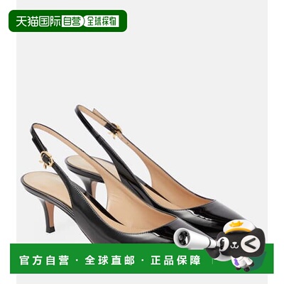 1h可退 香港直邮Gianvito Rossi 吉安维托 罗西 女士 55 搭扣带抽