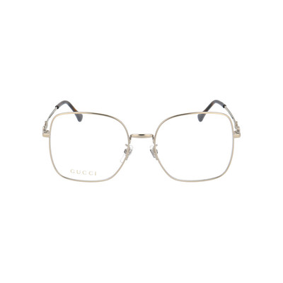 GUCCI 女士太阳镜 GG0883OA003 SS2022 黄色 方形徽标平光镜