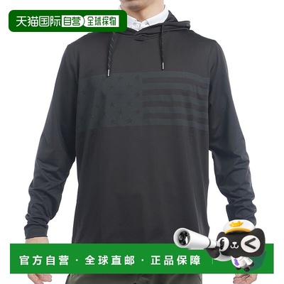 【日本直邮】彪马 Volition 男款星条连帽衫 537474 黑色