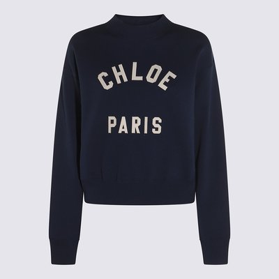 CHLOÉ 女士针织衫 CH24AJH121924C6 AW2025 黑色 Sweatshirts