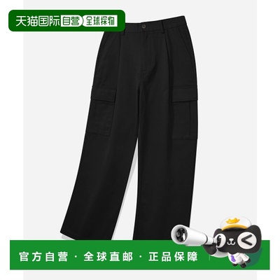 韩国直邮YALE CARGO POCKET CHINO PANTS BLACK男棉裤YD07PT8003B