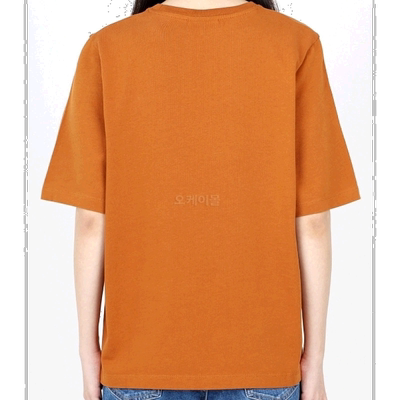 韩国直邮MAISON KITSUNE 大胆狐狸头贴片女士T恤 MW00127KJ0119