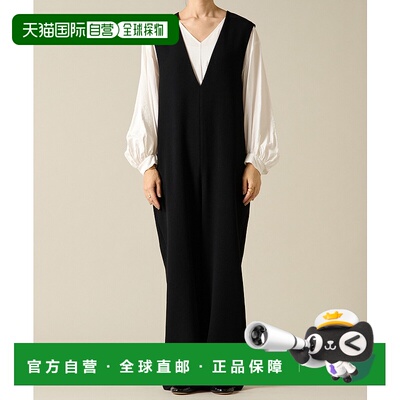1h可退 日本直邮Liesse 女士背缎直筒连体裤 A0156FP022