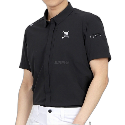 韩国直邮OAKLEY 骷髅头烘干 WV 衬衫 (FOA406442-遮光) 短袖/无袖