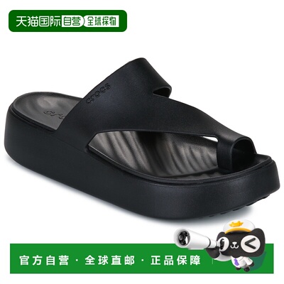 欧洲直邮Crocs 卡骆驰 女鞋 春夏 拖鞋 Getaway Platform Toe Loo