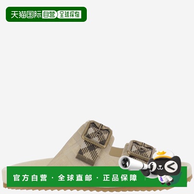 香港直邮BURBERRY 女士拖鞋 8118612BAKE SS2026 米白色