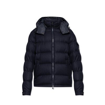 MONCLER 男士羽绒服 J20911A5370054272742 CO 蓝色