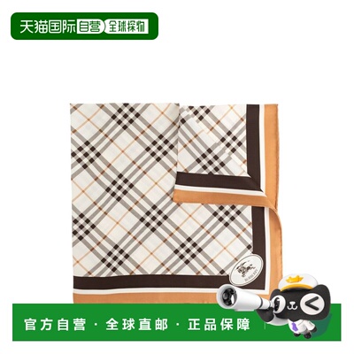 香港直邮BURBERRY 女士围巾 8120319A4486 SS2026 白色 BURBERRY