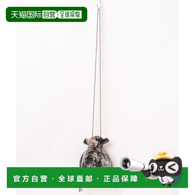 1h可退 日本直邮Casselini 女装 猫纹 Jacquard 化纤 迷你束口包