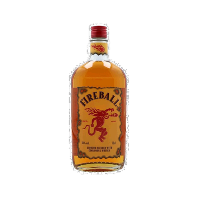 欧洲直邮Fireball火龙肉桂威士忌33%700ml加拿大原装进口洋酒