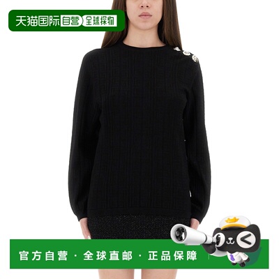 香港直邮BALMAIN 女士针织衫 FF1KD090KI630PA