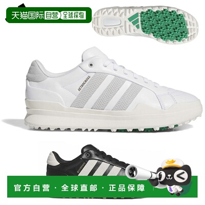 日本直邮adidas Golf RetroCross Gripmore Lace 男士无钉高尔夫2
