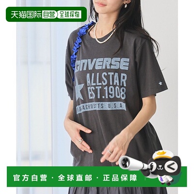 日本直邮Converse 别注 assort logo 印花T恤 [CO3322EW014219]