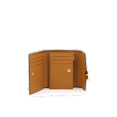 香港直邮MCM 女士钱包 MYSDSXT03CO 棕色 tracy 翻盖钱包