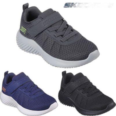 日本直邮2E 等效 SKECHERS Junior Kids 男孩 Bounder Baronique