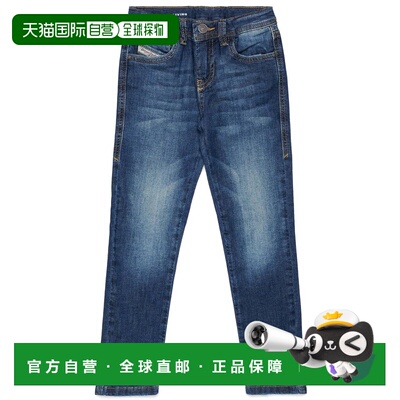 1h可退 日本直邮DIESEL KIDS 儿童牛仔裤 宽松版型 男女同款 j008
