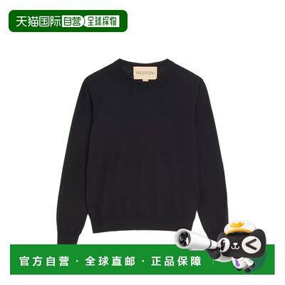 香港直邮VALENTINO 男士针织衫 8V0KC38PBH90NO SS2026 黑色