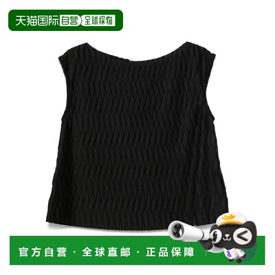 香港直邮HERNO 女士背心吊带 JG000272D521029300 SS2025 黑色