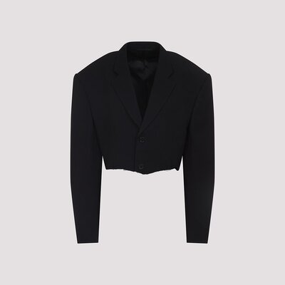 BALENCIAGA 女士夹克 839295TRT011000 AW2025 黑色