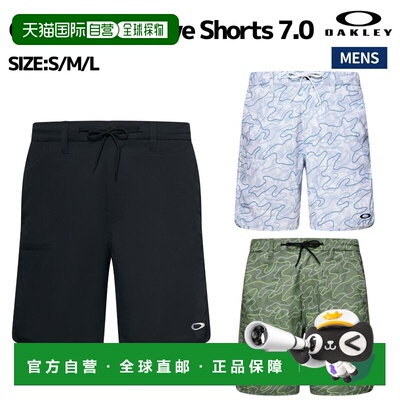 日本直邮Oakley Addictive Shorts 7.0 男士高尔夫运动弹力短裤 F