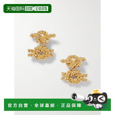 香港直邮TOTÊME 女士 绳结耳环 244WJQ0044AC0002吊坠配饰