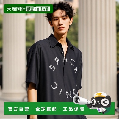 1h可退 日本直邮DANKE SCHON 男女同款TENCEL面料开襟短袖衬衫 78