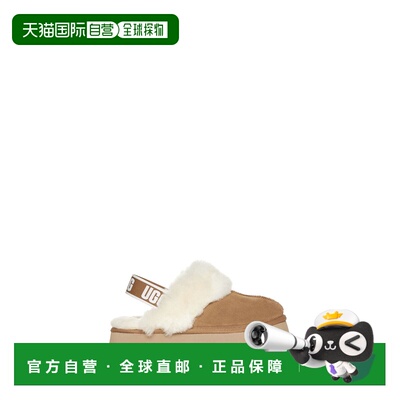 1h可退 香港直邮UGG 女士凉鞋 1113474CHE CO 棕色 Funkette hous